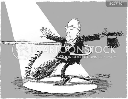 Tap Dance Cartoons and Comics - funny pictures from CartoonStock