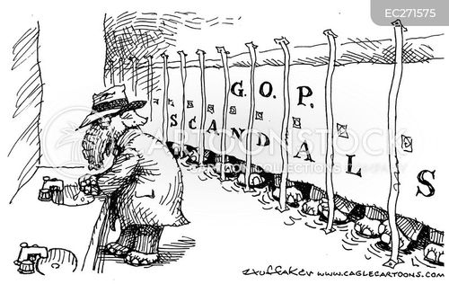 Restroom Scandal Cartoons and Comics - funny pictures from CartoonStock