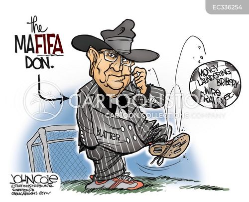 Soccer Scandal Cartoons and Comics - funny pictures from CartoonStock