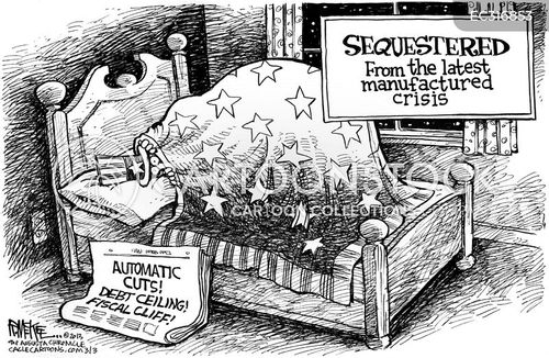 Sequestered Cartoons and Comics - funny pictures from CartoonStock