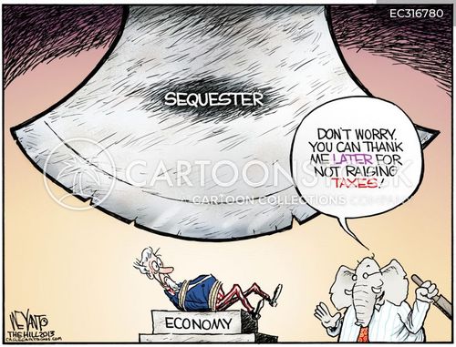 Sequestration Impact Cartoons and Comics - funny pictures from CartoonStock