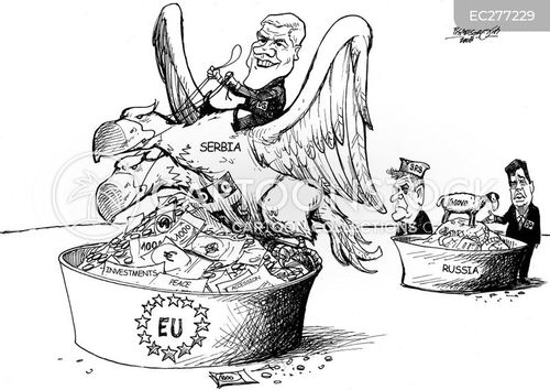 Serbian Nationalist Cartoons and Comics - funny pictures from CartoonStock