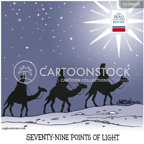 1000 Points Of Light Cartoons and Comics - funny pictures from CartoonStock