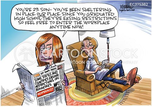 Return To Normalcy Cartoons and Comics - funny pictures from CartoonStock