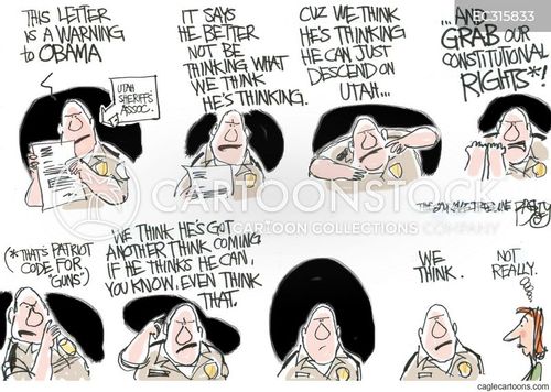 Sheriff's Duties Cartoons and Comics - funny pictures from CartoonStock