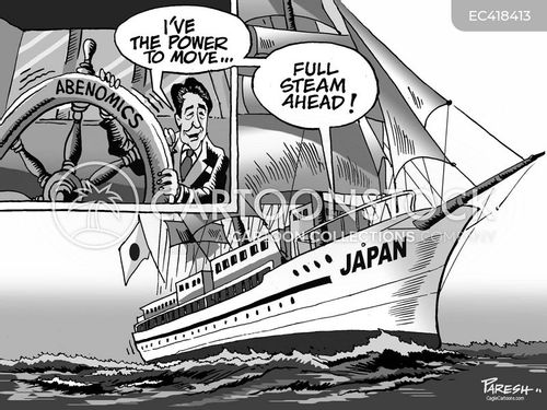 Japanese Economy Cartoons and Comics - funny pictures from CartoonStock