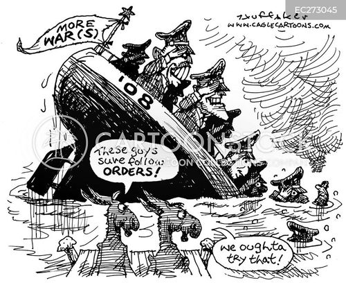 Sinking Metaphor Cartoons and Comics - funny pictures from CartoonStock