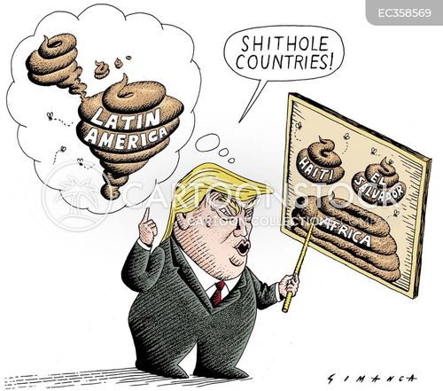 Shitholes Cartoons and Comics - funny pictures from CartoonStock