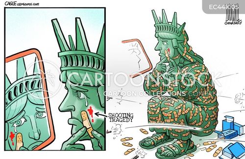 Sling Shot Wound Cartoons and Comics - funny pictures from CartoonStock