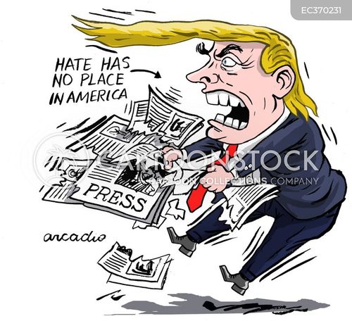 No Place In America Cartoons and Comics - funny pictures from CartoonStock