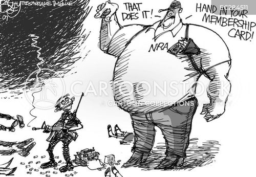Anti-gun Cartoons and Comics - funny pictures from CartoonStock
