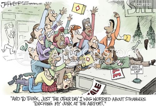 Shopping Cartoons and Comics - funny pictures from CartoonStock