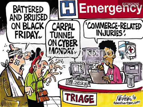 Shopping Aftermath Cartoons and Comics - funny pictures from CartoonStock