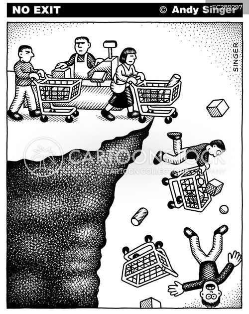 Reckless Spending Cartoons and Comics - funny pictures from CartoonStock