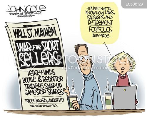 Short Selling Cartoons and Comics - funny pictures from CartoonStock