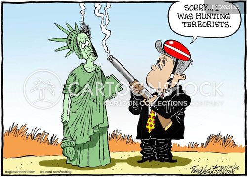 Hunting Accidents Cartoons and Comics - funny pictures from CartoonStock