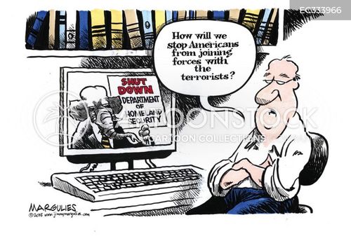 Political Security Cartoons and Comics - funny pictures from CartoonStock