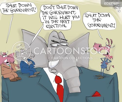 Program Shutdown Cartoons and Comics - funny pictures from CartoonStock