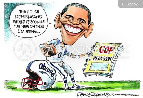 Gop Playbook Cartoons and Comics - funny pictures from CartoonStock