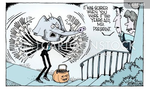 Presidential Costume Cartoons and Comics - funny pictures from CartoonStock