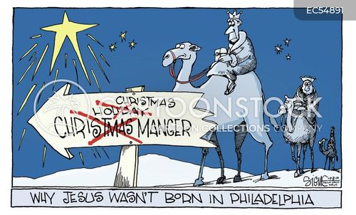 Manger Scenes Cartoons and Comics - funny pictures from CartoonStock