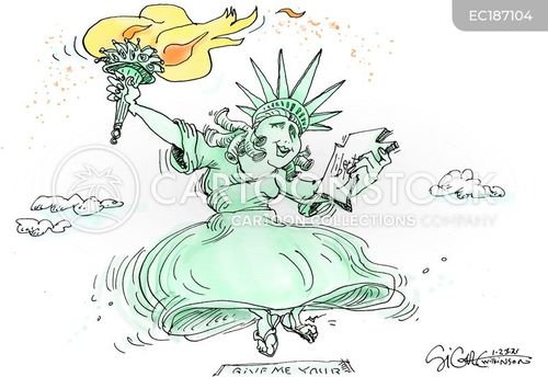 Statue Symbolism Cartoons and Comics - funny pictures from CartoonStock