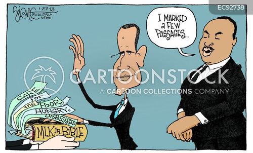 Mlk Jr. Cartoons and Comics - funny pictures from CartoonStock