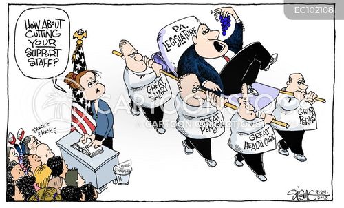 State Disparities Cartoons and Comics - funny pictures from CartoonStock