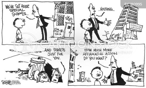 Equal Housing Cartoons and Comics - funny pictures from CartoonStock