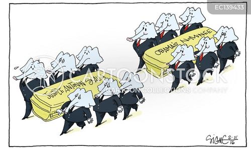 Antonin Scalia Cartoons and Comics - funny pictures from CartoonStock