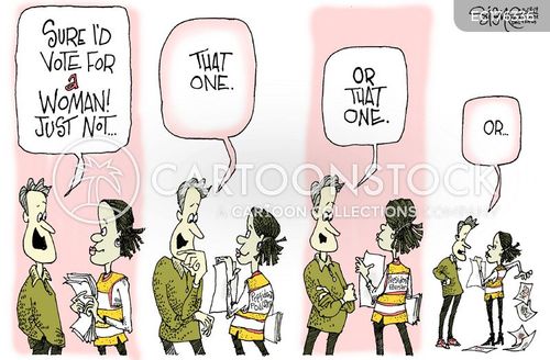 Male Voter Cartoons and Comics - funny pictures from CartoonStock