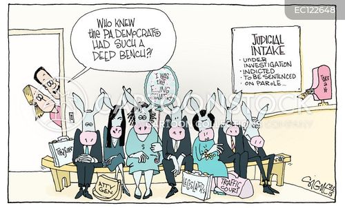 Deep Bench Cartoons and Comics - funny pictures from CartoonStock