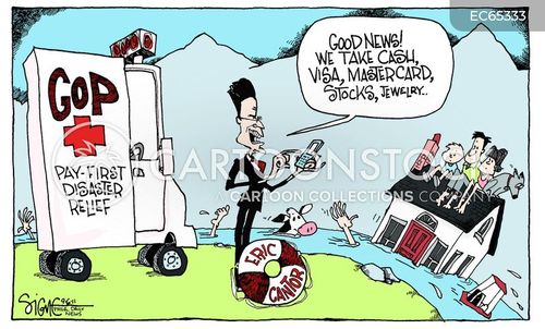 Disaster Relief Bill Cartoons and Comics - funny pictures from CartoonStock