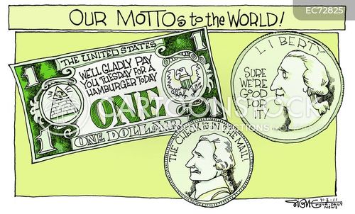 One World Currency Cartoons and Comics - funny pictures from CartoonStock