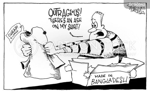 Garment Fires Cartoons and Comics - funny pictures from CartoonStock