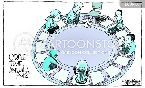 Circular Line Cartoons and Comics - funny pictures from CartoonStock