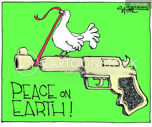 Peace Wallpaper Cartoons and Comics - funny pictures from CartoonStock