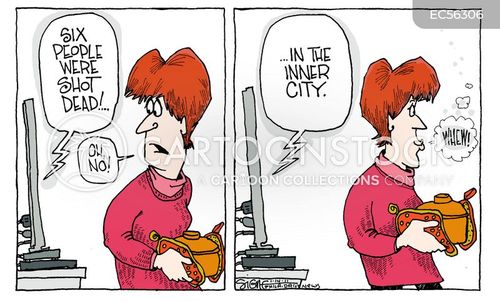 Shot Dead Cartoons and Comics - funny pictures from CartoonStock