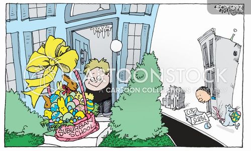 Inner City School Cartoons and Comics - funny pictures from CartoonStock