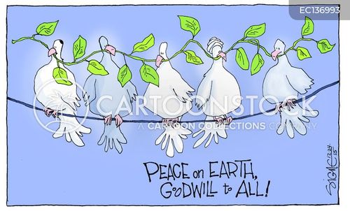 Spread Goodwill Cartoons and Comics - funny pictures from CartoonStock