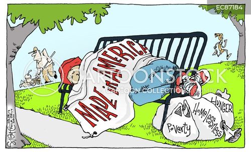 Poor Americans Cartoons and Comics - funny pictures from CartoonStock