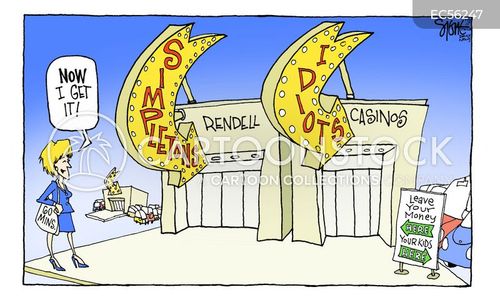 Casino Shows Cartoons and Comics - funny pictures from CartoonStock