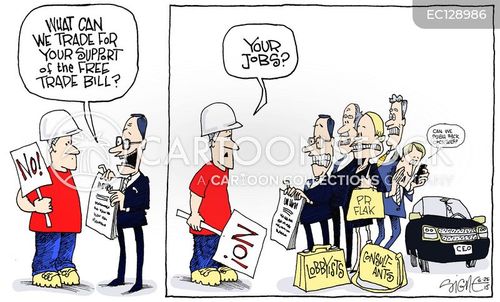 Trade Legislation Cartoons and Comics - funny pictures from CartoonStock