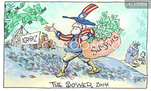 Subsidized Food Cartoons and Comics - funny pictures from CartoonStock