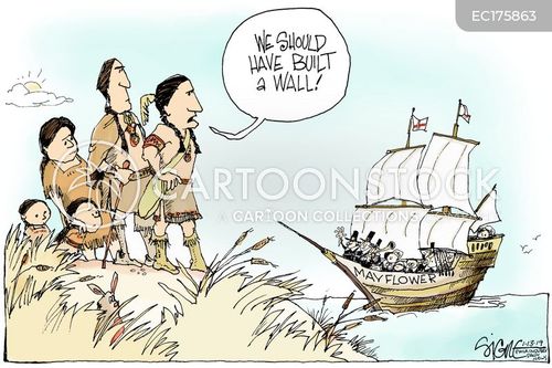 Plymouth Colony Cartoons and Comics - funny pictures from CartoonStock