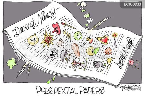 Important Papers Cartoons and Comics - funny pictures from CartoonStock