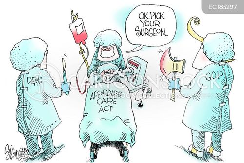 Surgeon Choice Cartoons and Comics - funny pictures from CartoonStock