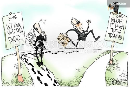 Scotus Vacancy Cartoons and Comics - funny pictures from CartoonStock