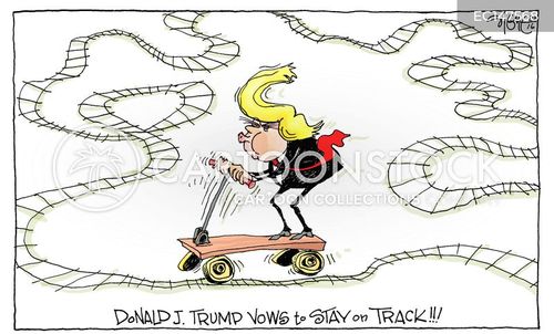 Circular Track Cartoons and Comics - funny pictures from CartoonStock