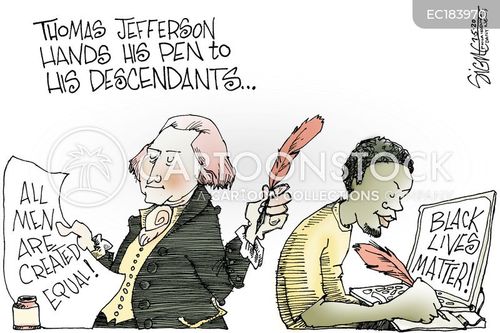 Thomas Jefferson Cartoons and Comics - funny pictures from CartoonStock